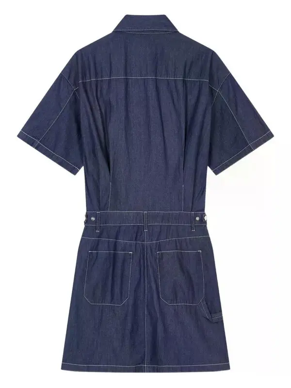 STUDIO TOMBOY Pockets Short-sleeve Jumpsuit