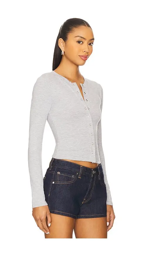ALL THE WAYS Viola Top - Grey