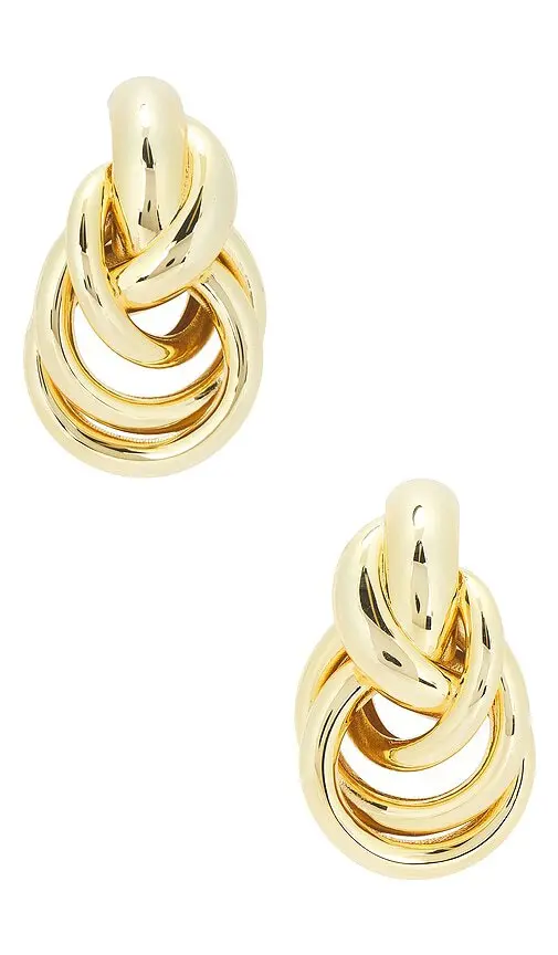 Shashi Genevieve Dangle Earrings - Gold