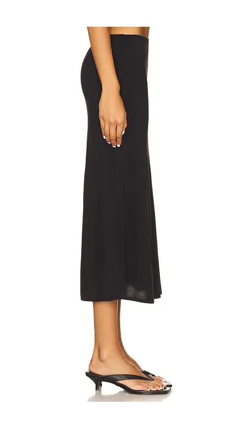 BELLA VENICE Jessie Slip Skirt - Black