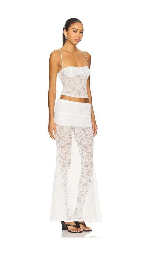 Superdown Maxi Skirt Set