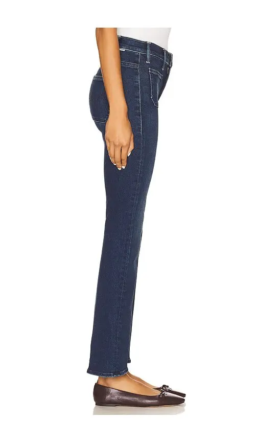 MOTHER The Patch Pocket Insider Flood Jeans