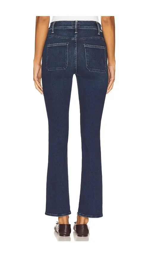 MOTHER The Patch Pocket Insider Flood Jeans