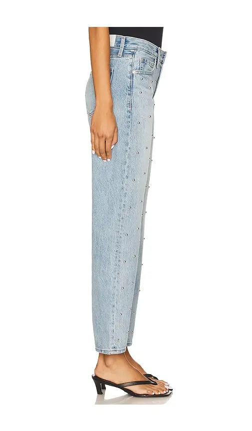 PISTOLA Lexi Mid Rise Bowed Straight Jeans - Aries