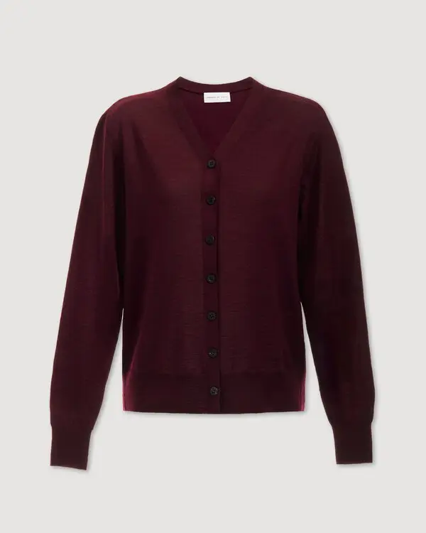 Veronica De Piante Katie Merino Wool Cardigan