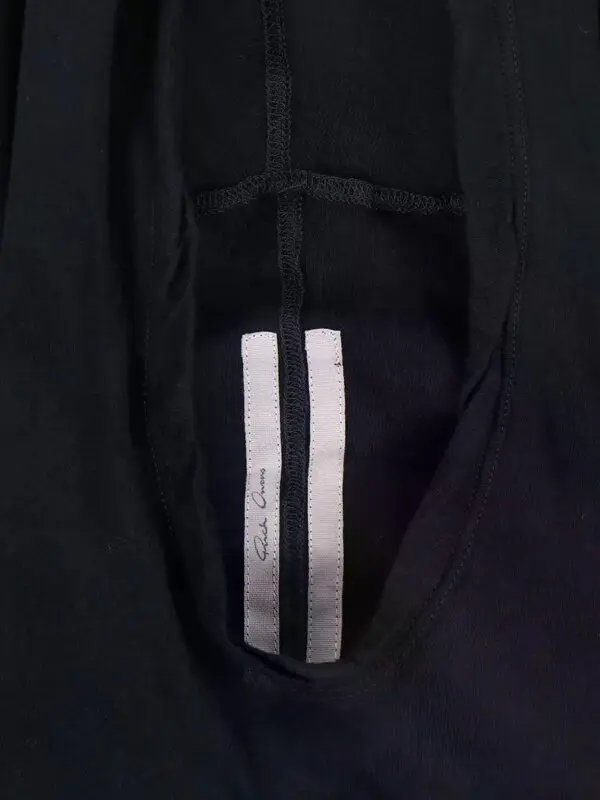 Rick Owens V-neck Hoodie