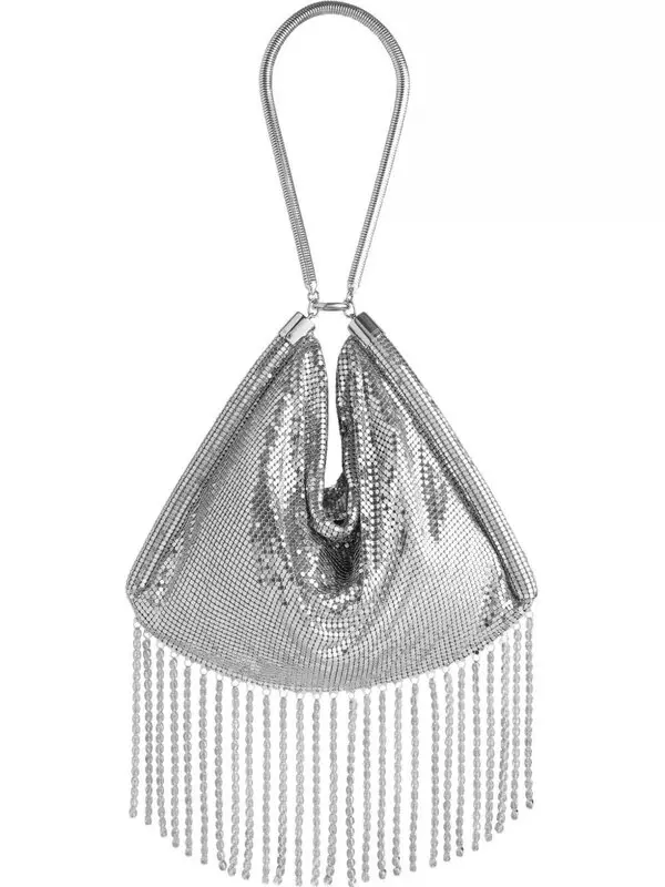Rabanne Chainmail Fringe Shoulder Bag