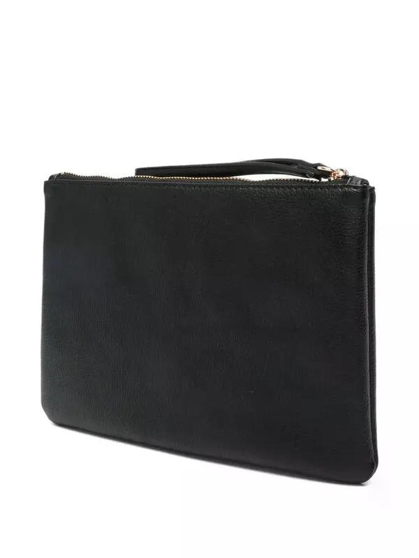 Liu Jo Logo Plaque Zip Clutch