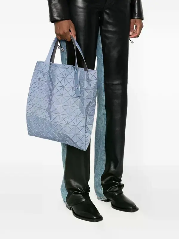 Issey Miyake Prism Plus Geometric-pattern Tote - Blue