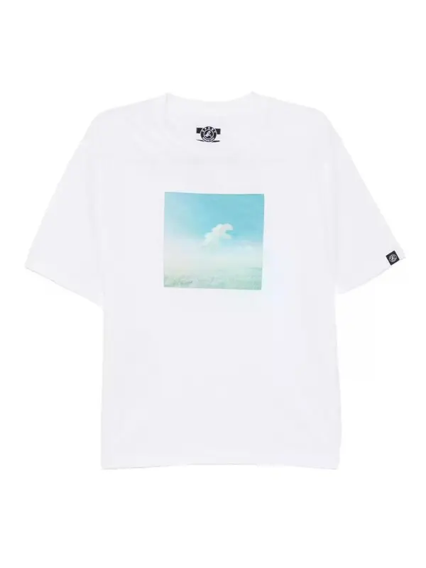 AGNES B. Dino Cloud T-shirt - White