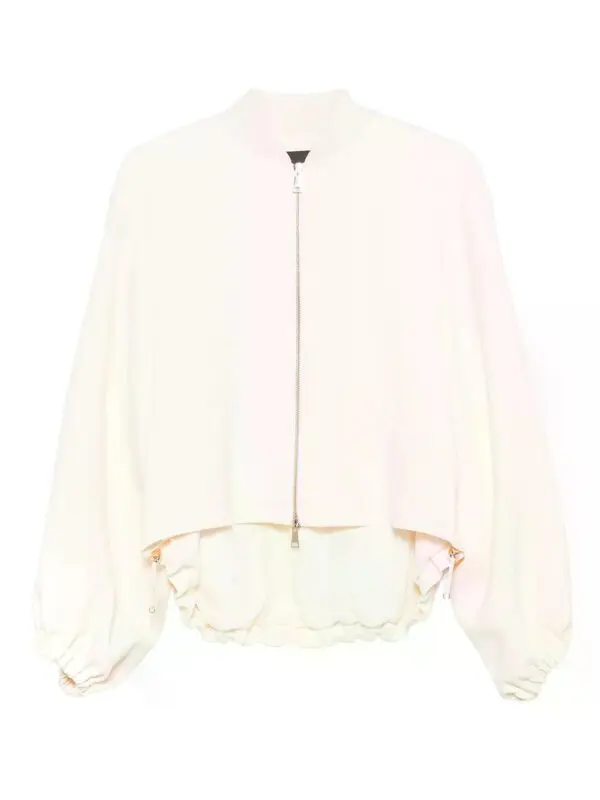 Fabiana Filippi Zip-front Jacket - Neutrals