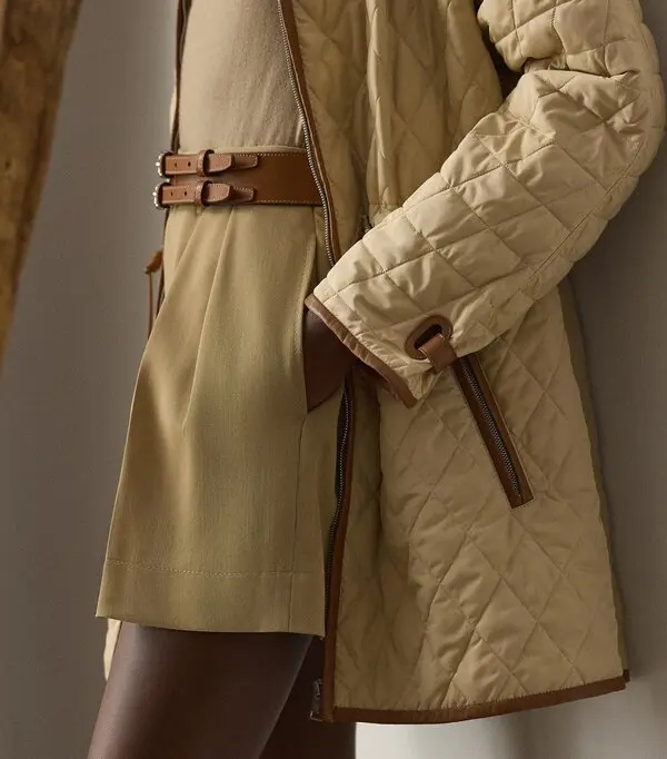 Ralph Lauren Quilted Drawcord-waist Jacket