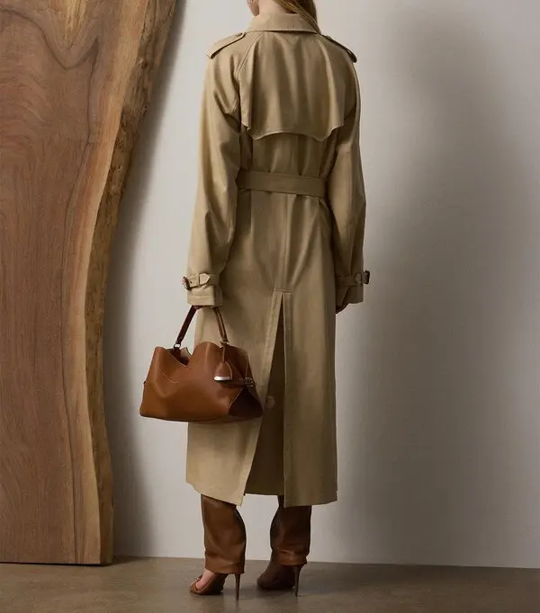 Ralph Lauren Silk-cotton Trench Coat