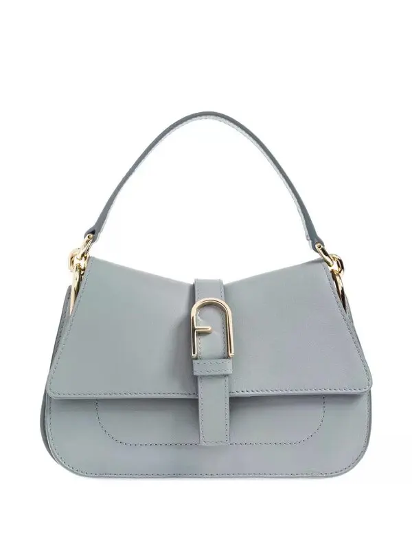 Furla Mini Leather Flow Tote - Blue