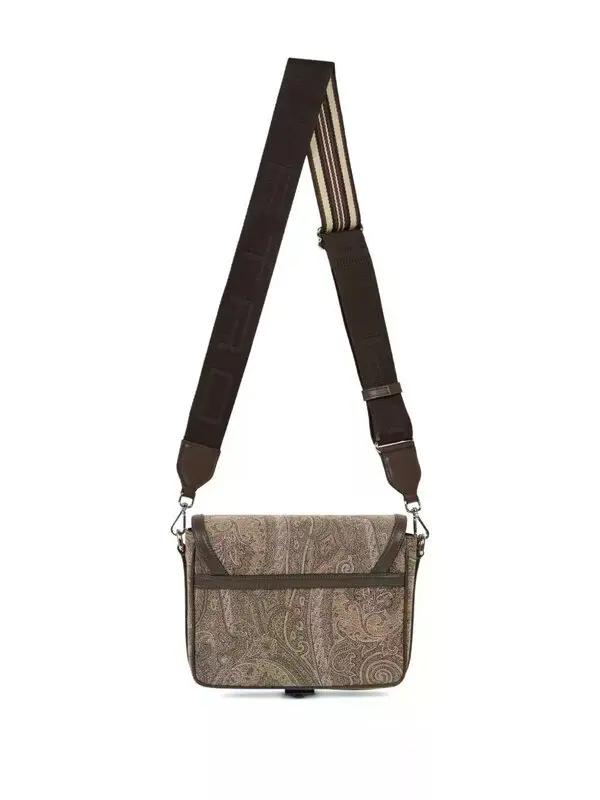 Etro Paisley-pattern Messenger Bag - Brown