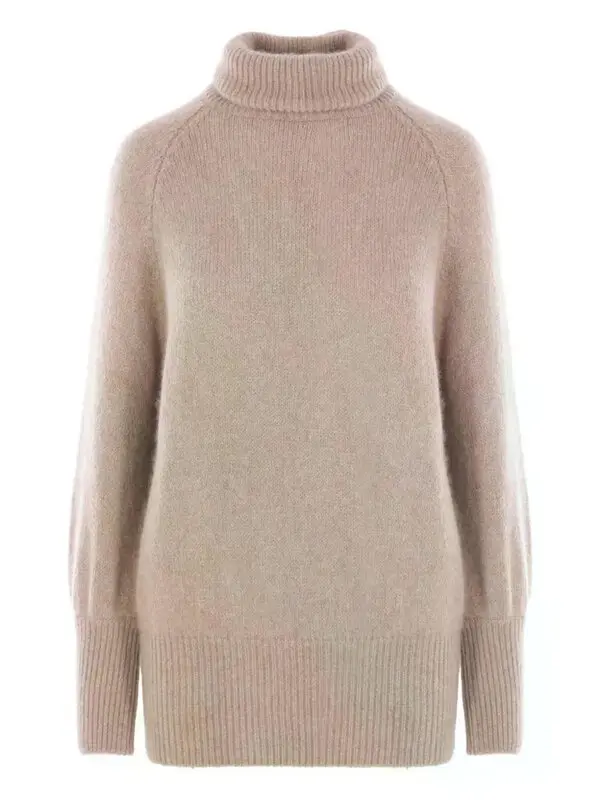 Dusan Turtleneck Ribbed-hem Sweater