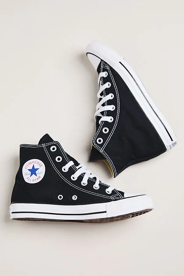 CONVERSE Chuck Taylor All Star Canvas High-top Sneakers - Black