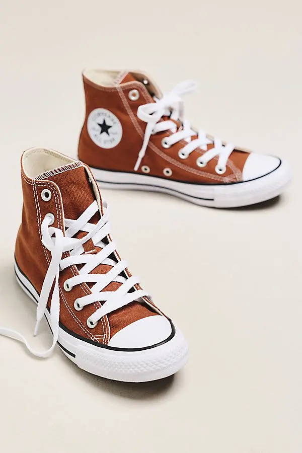 CONVERSE Chuck Taylor All Star Canvas High-top Sneakers - Brown
