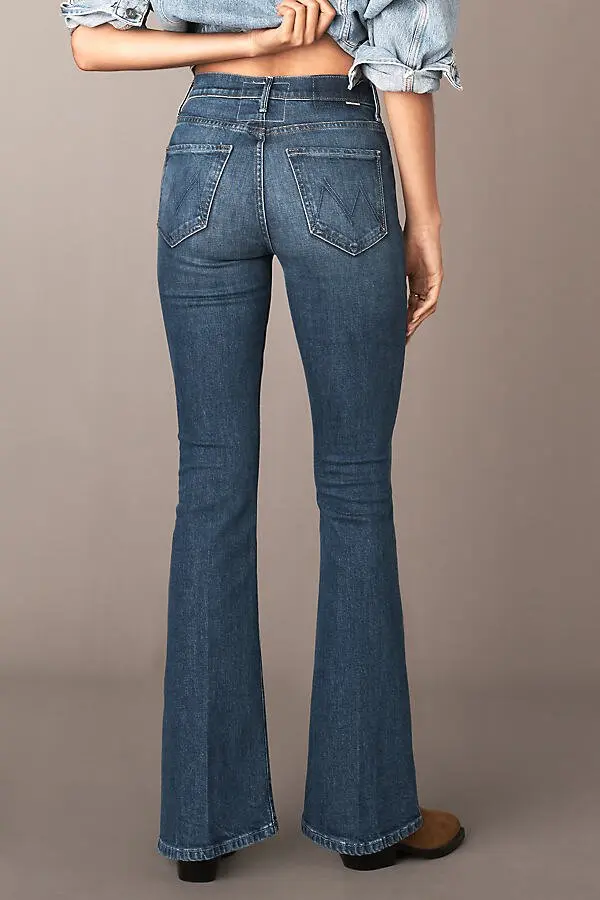 MOTHER Mid-rise Flare Jeans