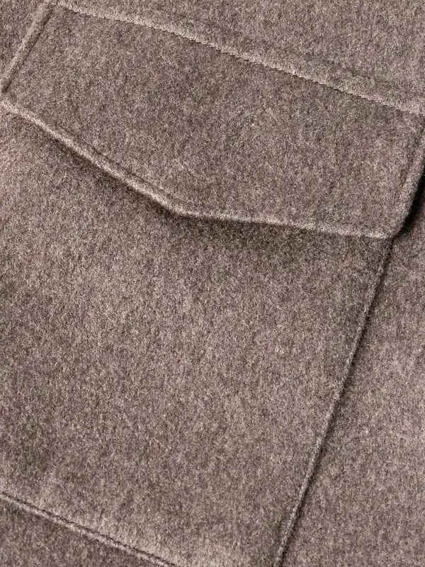 Loro Piana Traveller Padded Rain System® Cashmere Field Jacket - Brown