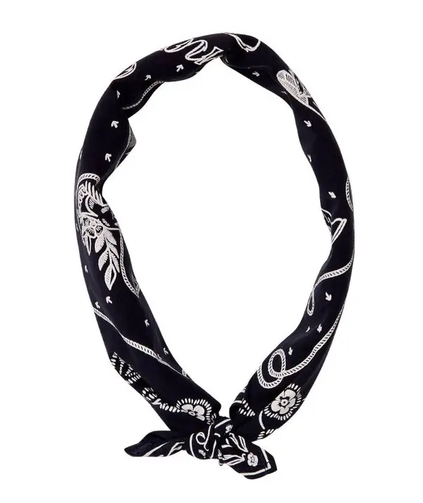 UNDERSTATED LEATHER Lucky Bandana - Navy