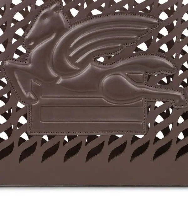 Etro Leather Drill Basket
