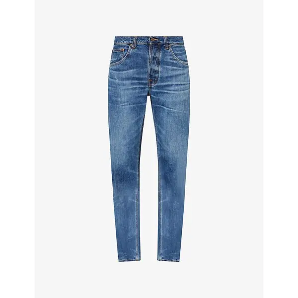 Nudie Jeans Solid Ollie Straight-leg Denim Jeans