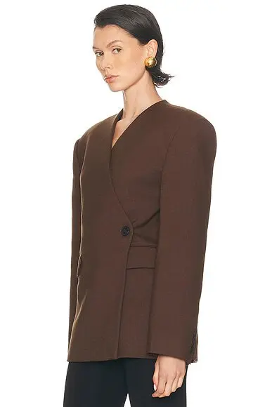 EAVES Naama Blazer - Brown