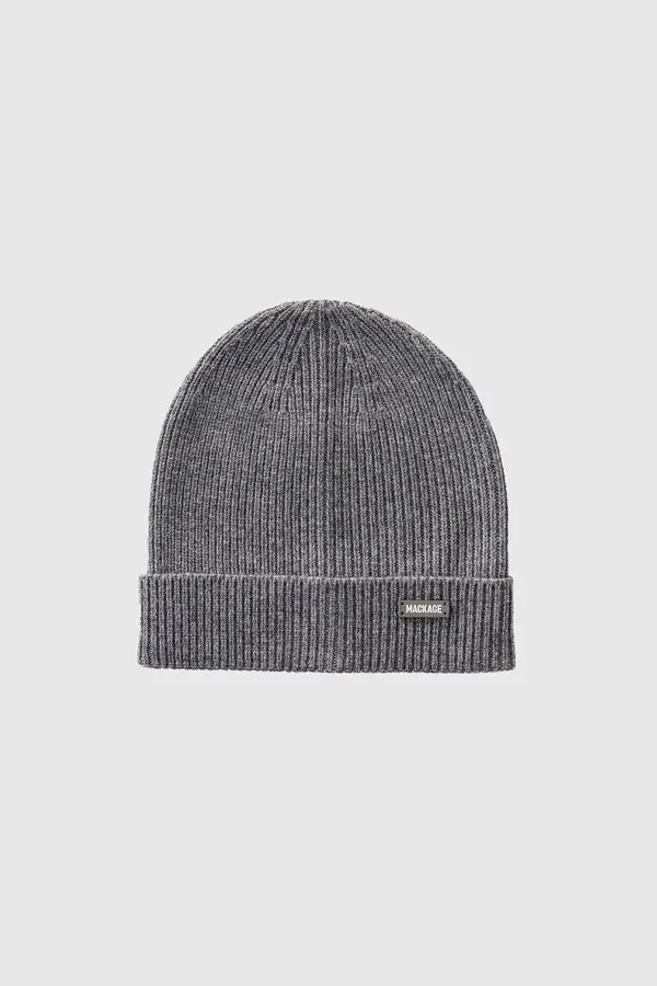 Mackage Dawson Rib Knit Beanie - Evergreen