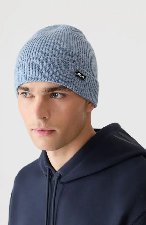 Mackage Dawson Rib Knit Beanie - Evergreen