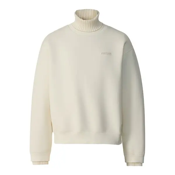Mackage Legend Knit Cotton-blend Turtleneck Sweater - Cream