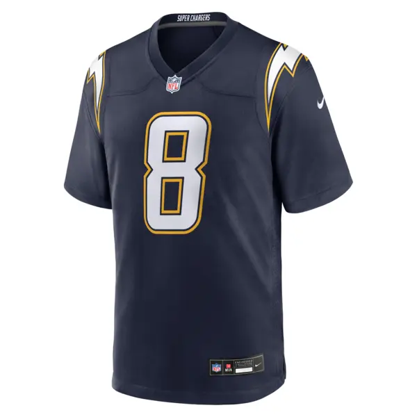 Nike Omarion Hampton Los Angeles Chargers Nfl Game Jersey - Blue