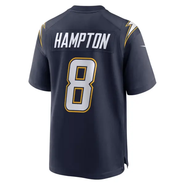 Nike Omarion Hampton Los Angeles Chargers Nfl Game Jersey - Blue