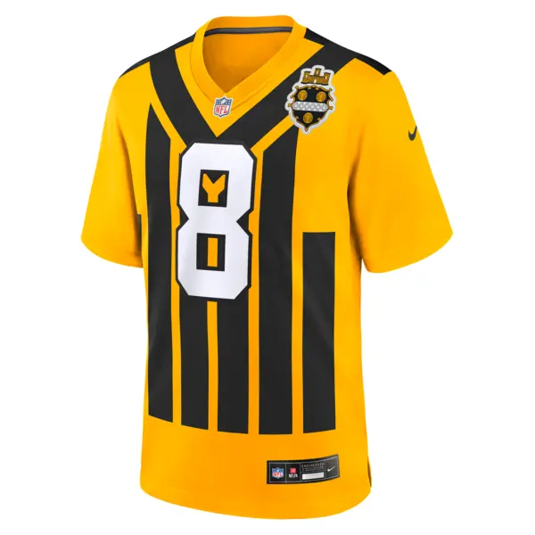Nike Aaron Rodgers Pittsburgh Steelers Nfl Game Jersey - Yellow