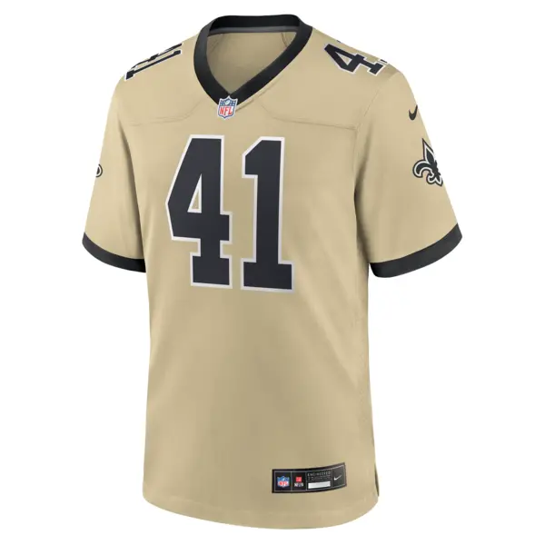 Nike Alvin Kamara New Orleans Saints Nfl Game Jersey - Yellow