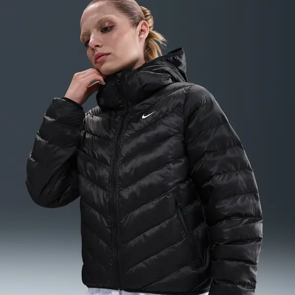 Nike Sportswear Therma-fit Hooded Puffer - Black