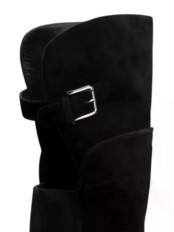 Dolce & Gabbana Suede Over-the-knee Boots