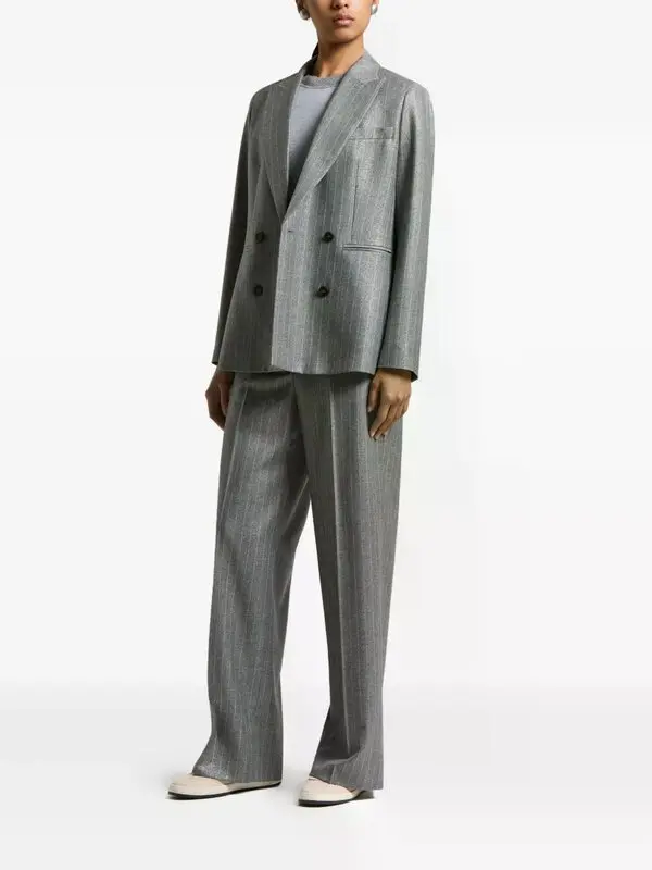 Peserico Stripe-patterned Trousers