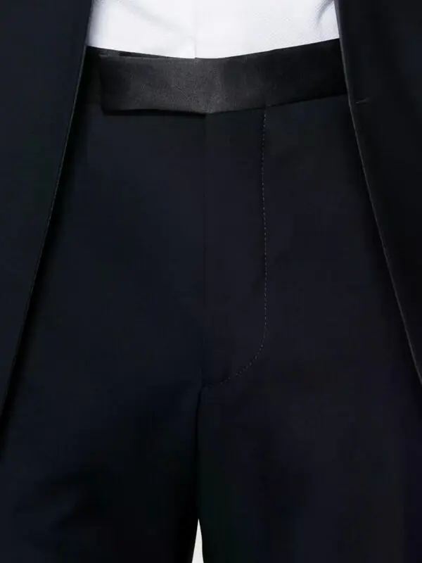 Tagliatore Double-breasted Peak-lapel Suit - Blue