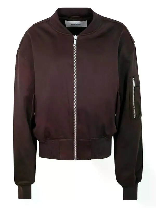 ENTIRE STUDIOS Zip-fastening Bomber Jacket - Brown