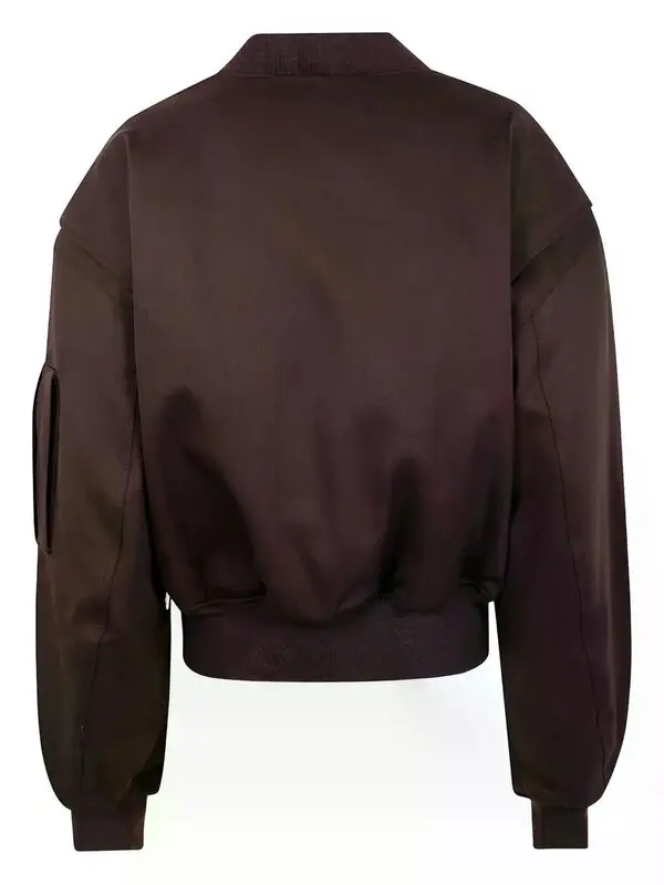 ENTIRE STUDIOS Zip-fastening Bomber Jacket - Brown