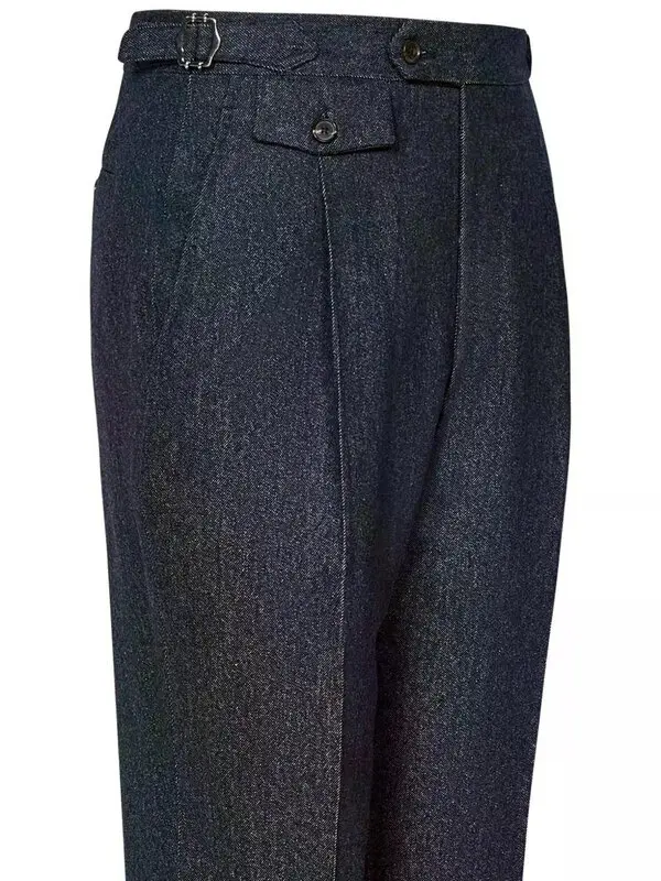 FRANZESE COLLECTION Stefano De Martino Virgin-wool Trousers