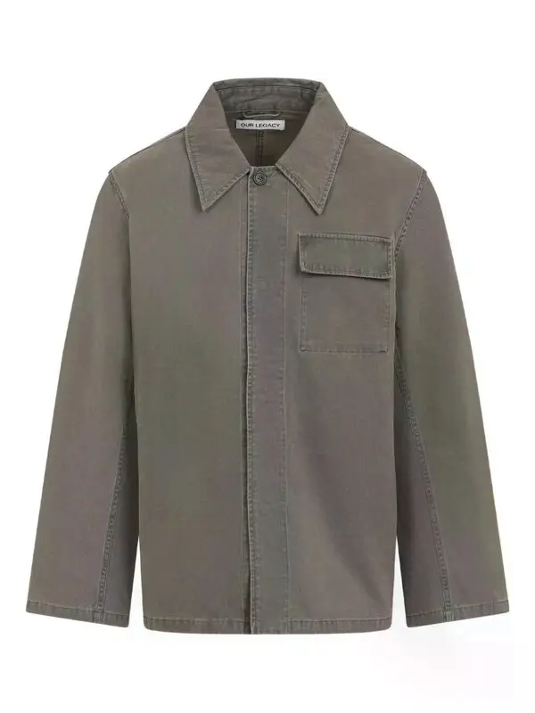 Our Legacy Dutch Button-fastening Pocket Overshirt