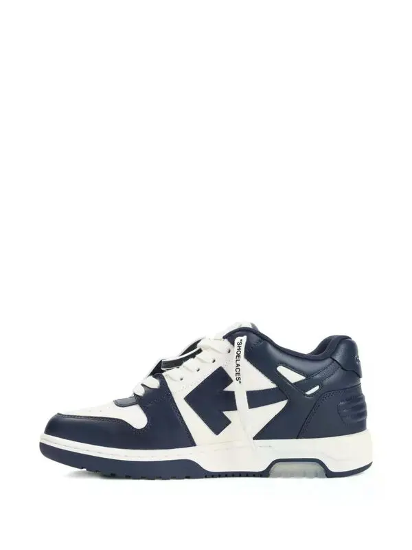 Off-White Out Of Office Arrow-patch Leather Sneakers