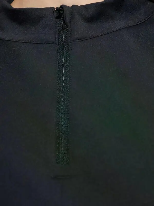 RETHINKIT STUDIOS Half-zip-neck Top - Black