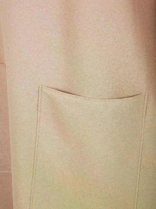 Harris Wharf London Patch-pocket Wool Midi Dress