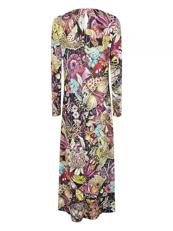 La DoubleJ Floral-print Maxi Dress