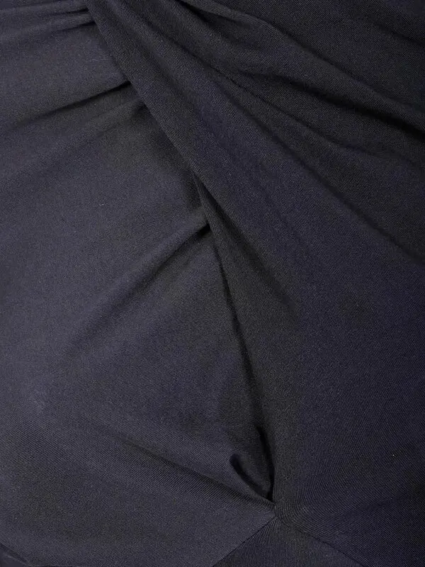 ENTIRE STUDIOS Turtleneck Draped Top