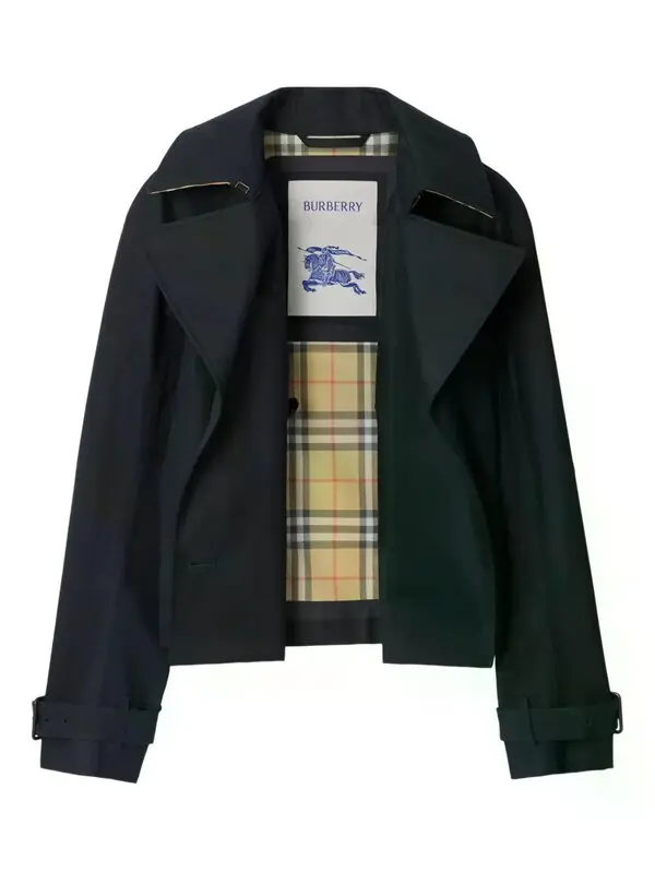 Burberry Double-breasted Cropped Jacket