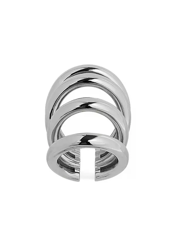 Rabanne Multi-ring Earcuff - Silver